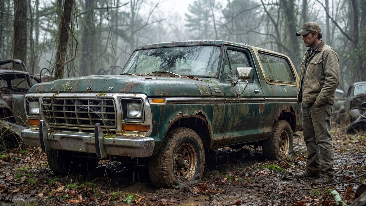 Full Restoration 1978 Ford Bronco from Total Disrepair to Looking New ...