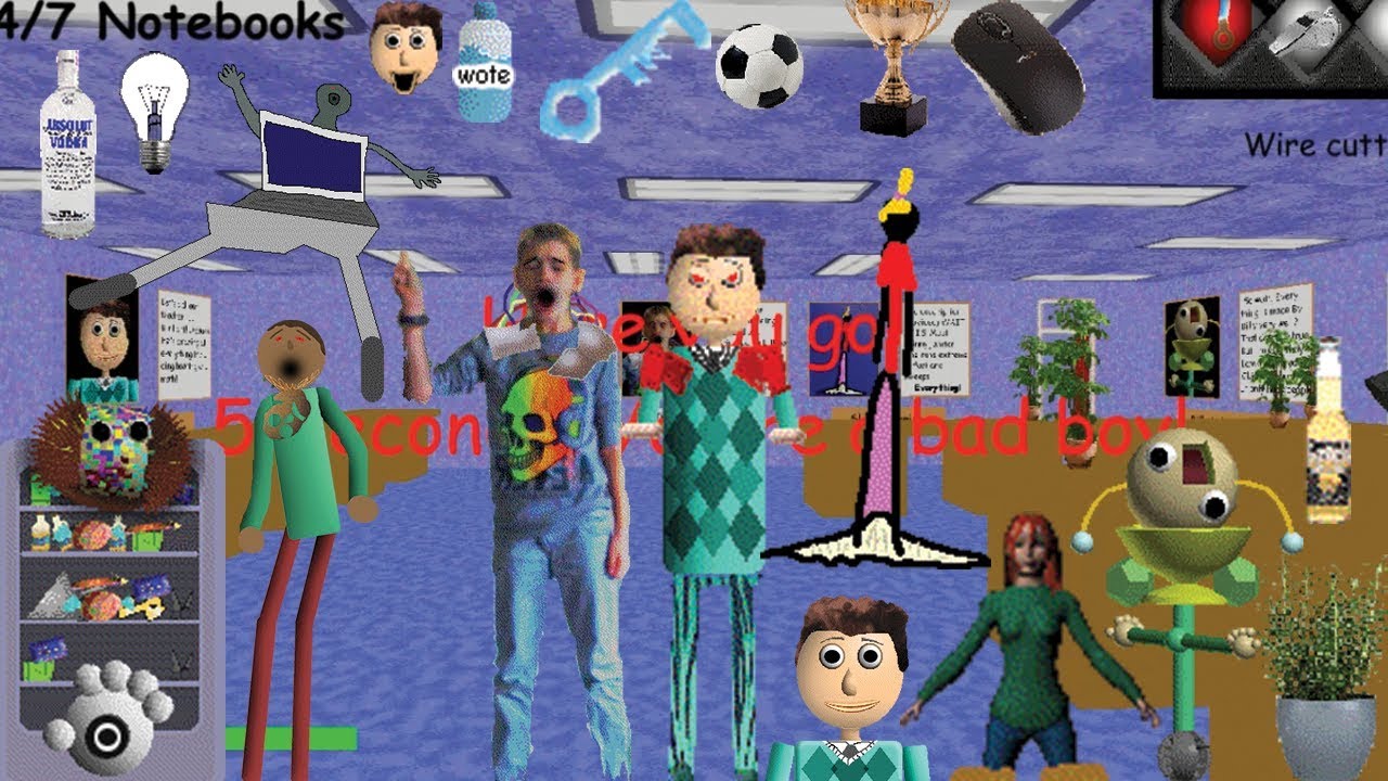 Billy's Basic Educational Game [Baldi Mod] - YouTube