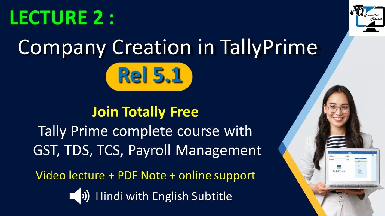 How to Create Company in Tally Prime Step-by-Step by Faiz sir - YouTube
