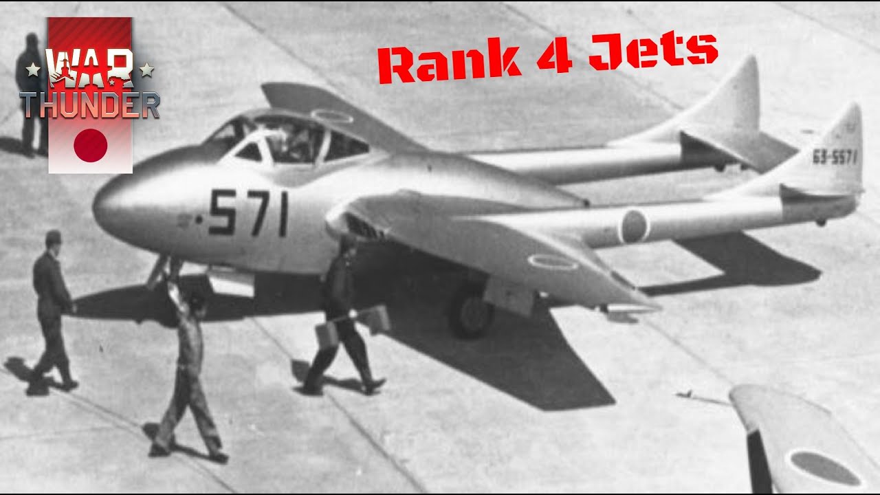 Japanese Jets That Could Be Added To Rank 4 In War Thunder Youtube