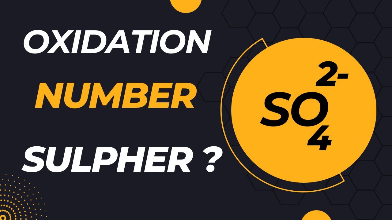 How to Find Oxidation Number of Polyatomic Ions - YouTube