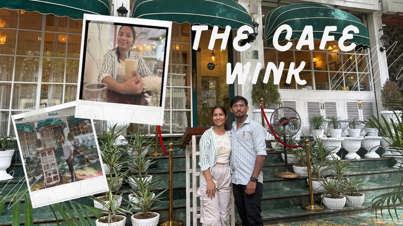 The Cafe Wink | Cafe in Delhi NCR | complete Vlog #travel #shipravlog # ...