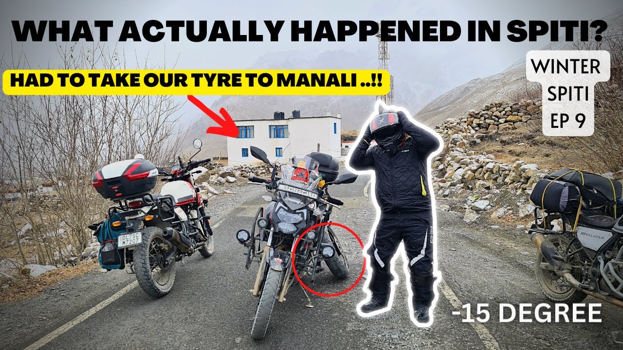 TVS Apache rr310 BS6 BROKEDOWN in Spiti Valley | What Problems I Faced ...