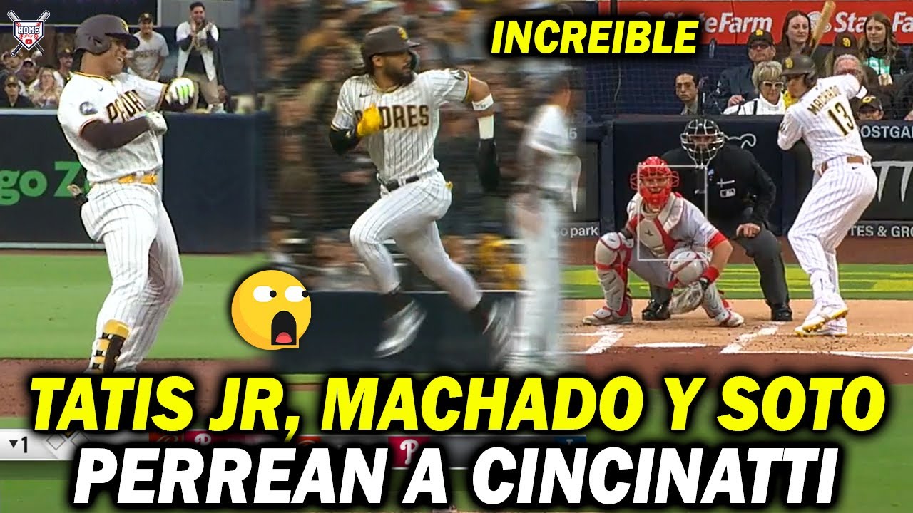 Asi Fernando Tatis Jr, Manny Machado y Juan Soto Le Hicieron Tremendo ...