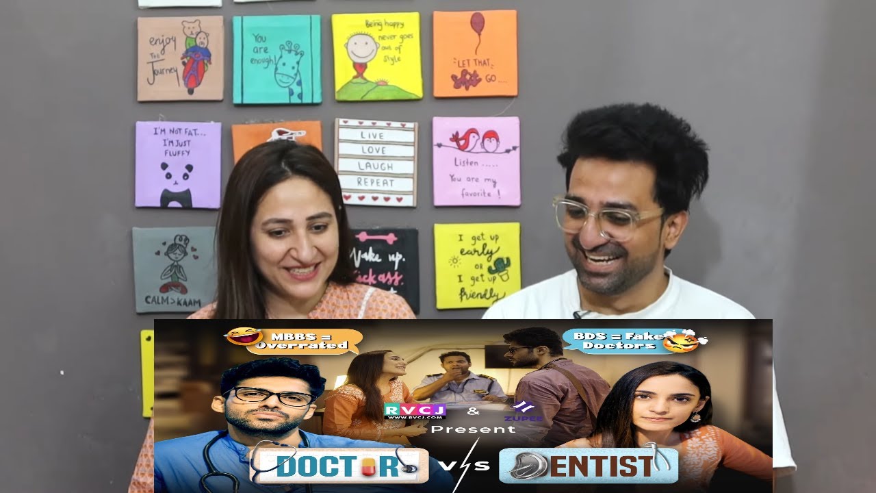 Pak Reacts When Doctor & Dentist are Neighbours | Ft. Kanikka Kapur & Mohit Kumar | RVCJ Media ...