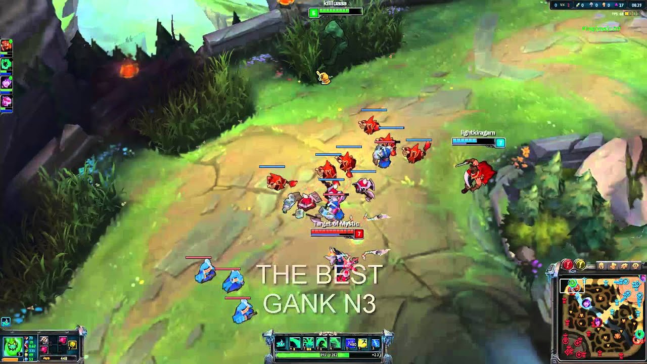 funny moment with zac/ best gank ever - YouTube