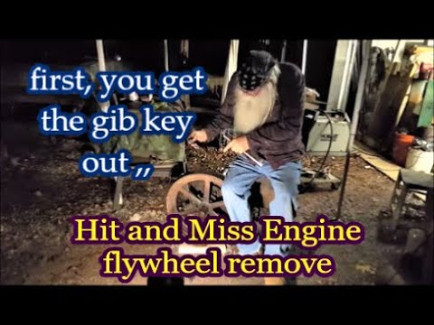 How to Extract a Gib Key hit and miss engine - YouTube
