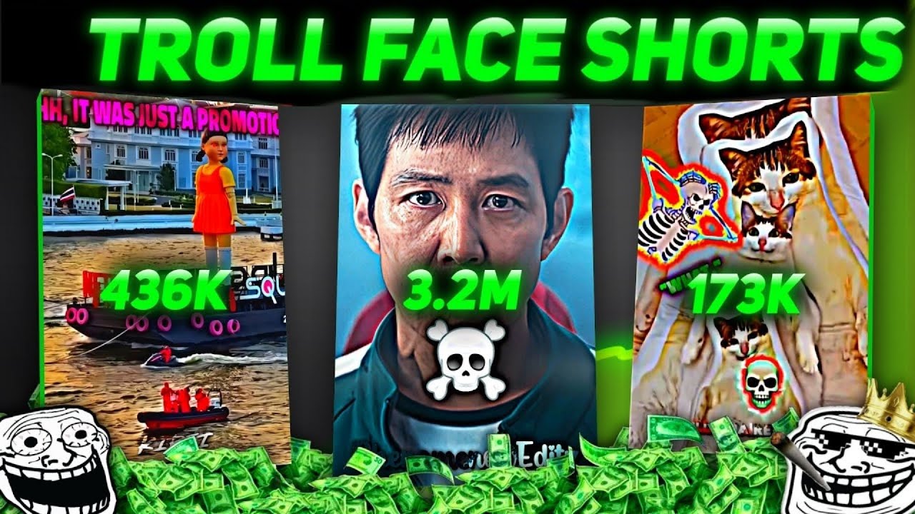How To Create Viral Troll Face Shorts In Mobile! (Beginner To Pro ...
