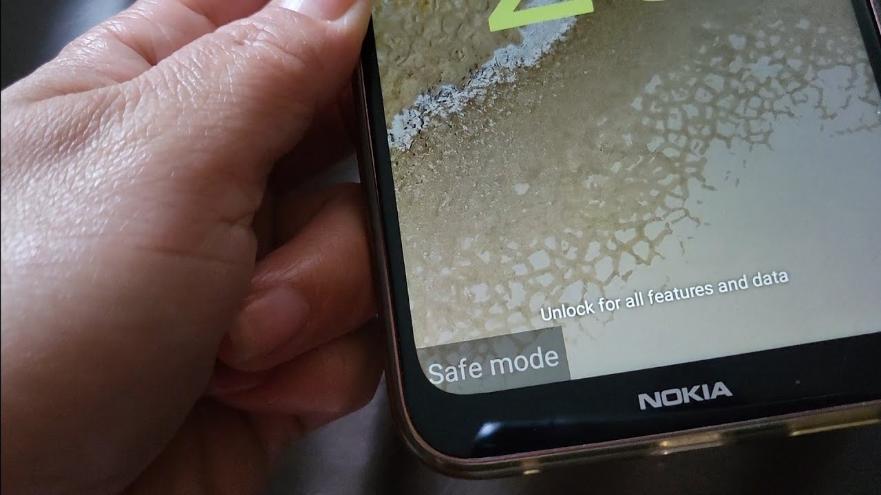 How to Turn Off / Turn on Safe Mode on Nokia Android Phone - YouTube