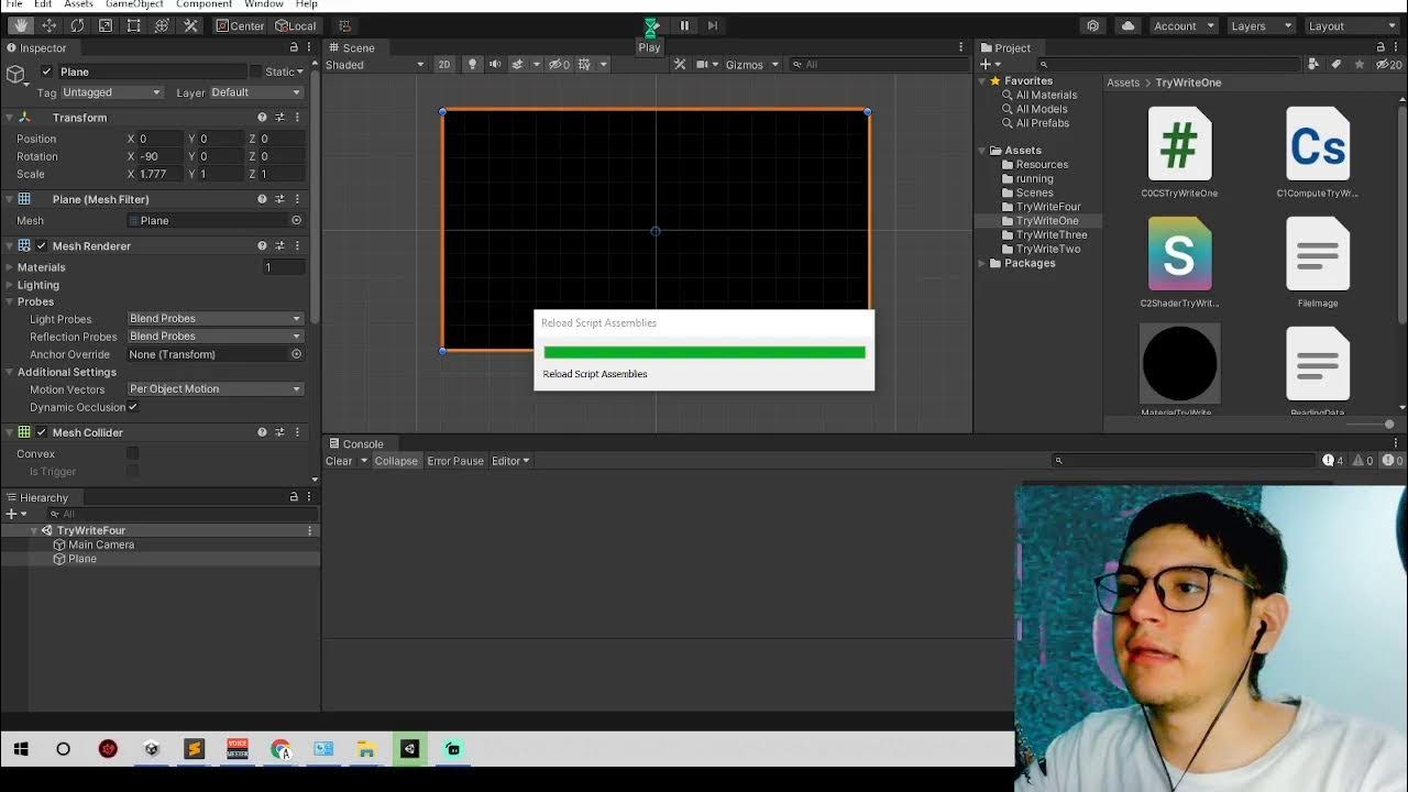 HOW TO PRODUCE HLSL CODE WITH SHADERS, IN SCREEN UNITY PROGRAMMING, MATHEMATICS. - YouTube