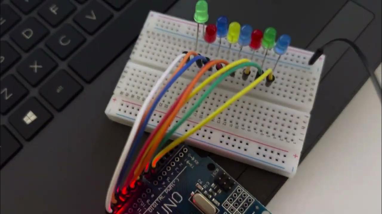 Arduino Coding Example #1: Arduino Serial LED Christmas Lights: Festive Fun with For Loops ...
