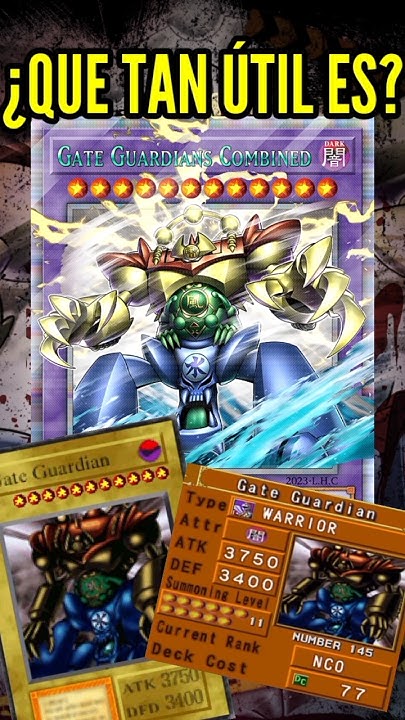 Yu-Gi-Oh! ¿Que Tan Útil Es? Gate Guardians Combined!!! - YouTube