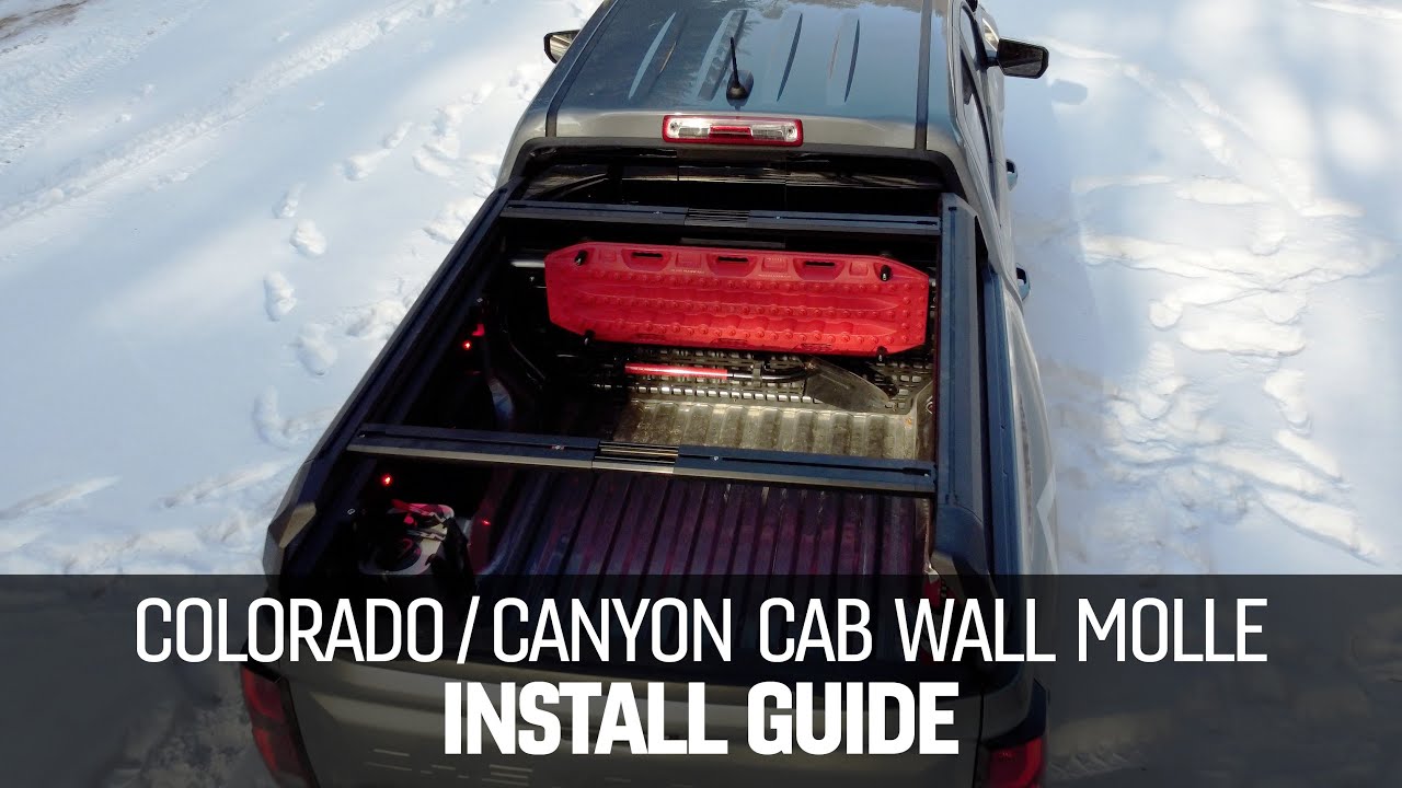 2023+ Chevy Colorado/GMC Canyon Cab Wall MOLLE Bedside Rack Install ...