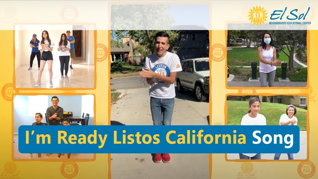 “I’m Ready Listos California” - Official Campaign Song + Dance” - YouTube