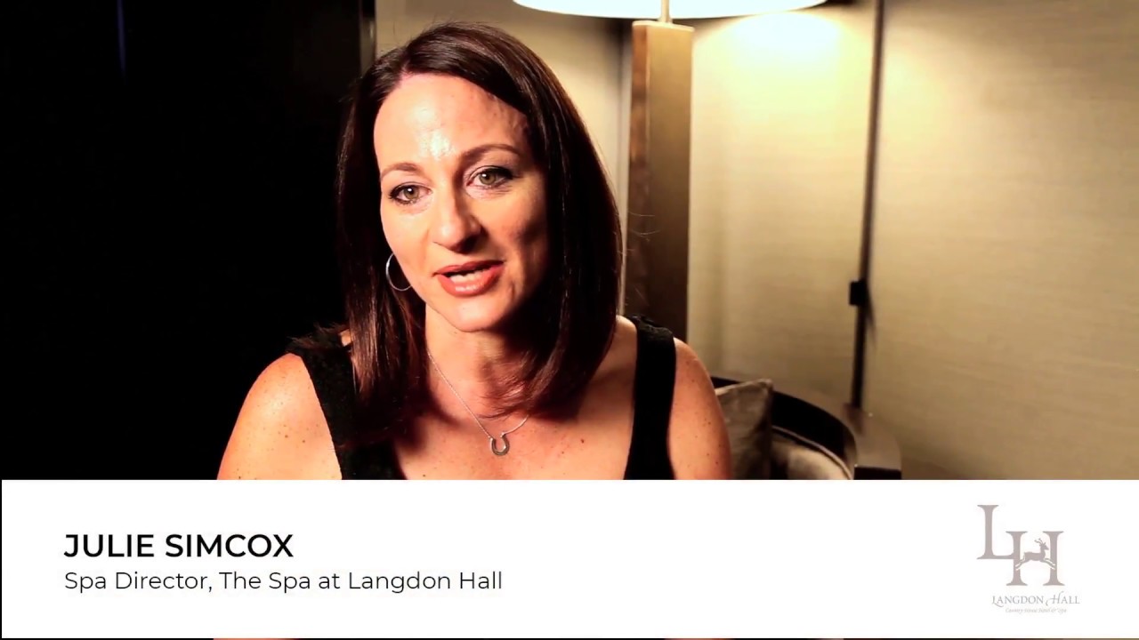 Julie Simcox, Spa Director The Spa at Langdon Hall - YouTube