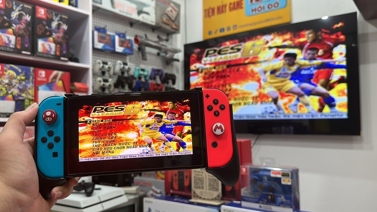Trải nghiệm PES 6 tiếng Việt trên Nintendo Switch có mượt không ...
