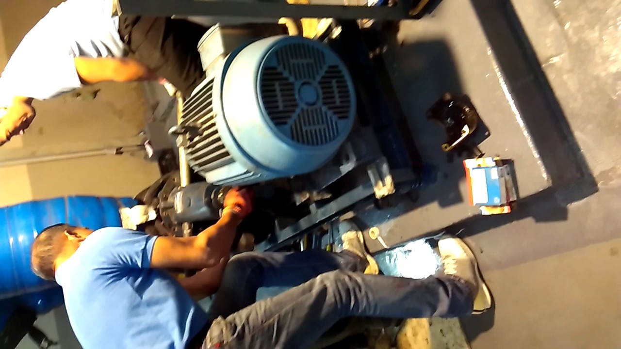 Pump chiller motor - YouTube