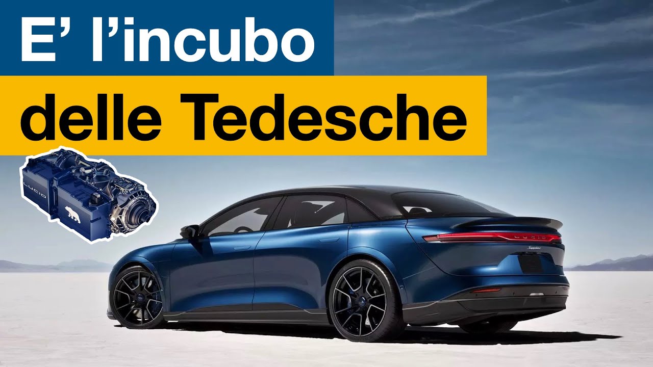 Quest' auto elettrica è l' incubo per le auto tedesche - YouTube