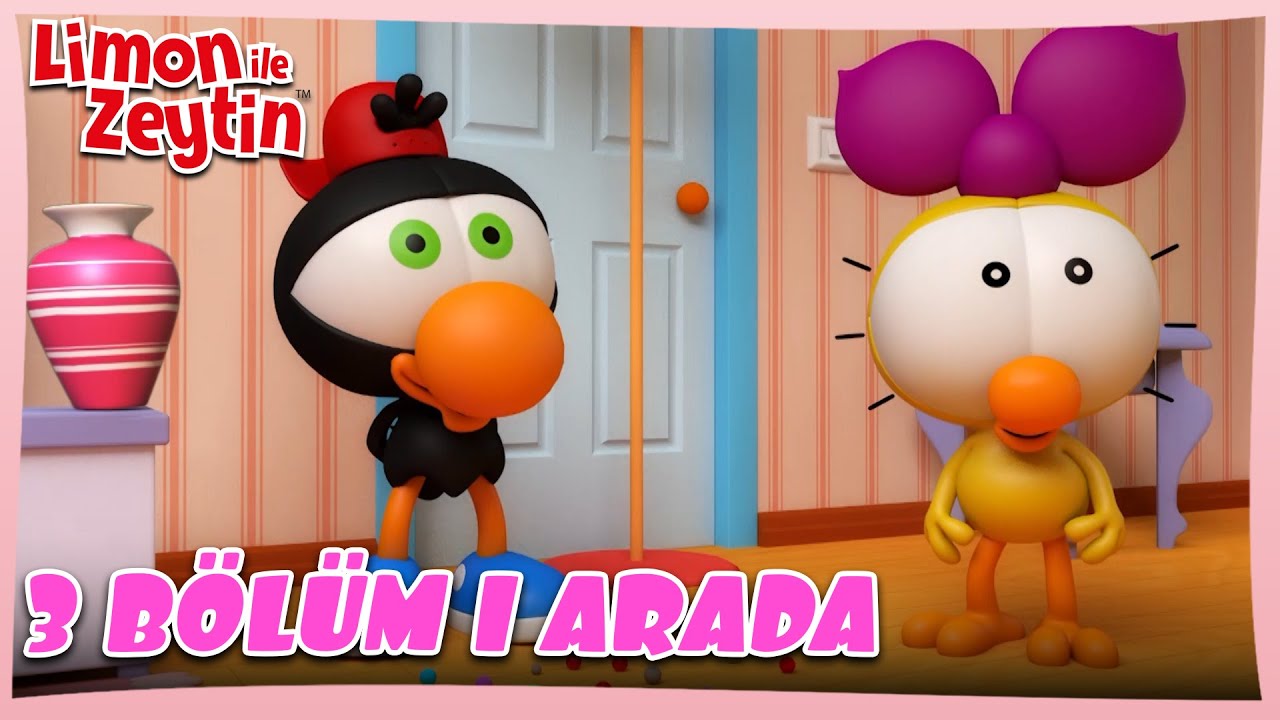 3 Bölüm 1 Arada 🍋 15 | Limon ile Zeytin - UZUN TAM BÖLÜM #çizgifilm # ...