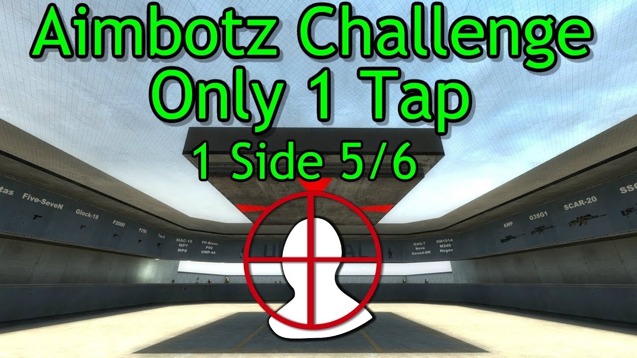 CS:GO Aim Botz 100 kill challenge Only 1Tap in 52Sec - YouTube