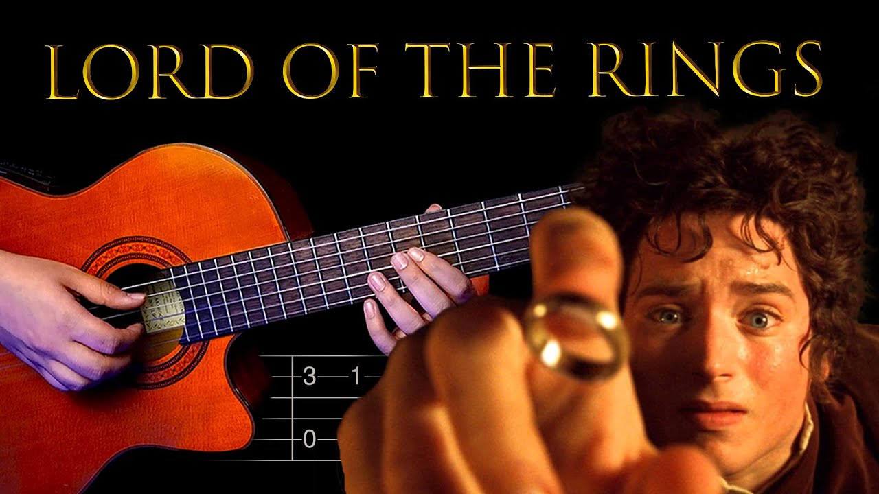 Lord Of The Rings Guitar Tab | Hobbit Theme - YouTube
