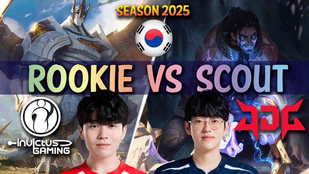 IG Rookie vs JDG Scout - Rookie GALIO vs Scout SYLAS Mid - Patch 15.5 KR Ranked | lolrec - YouTube