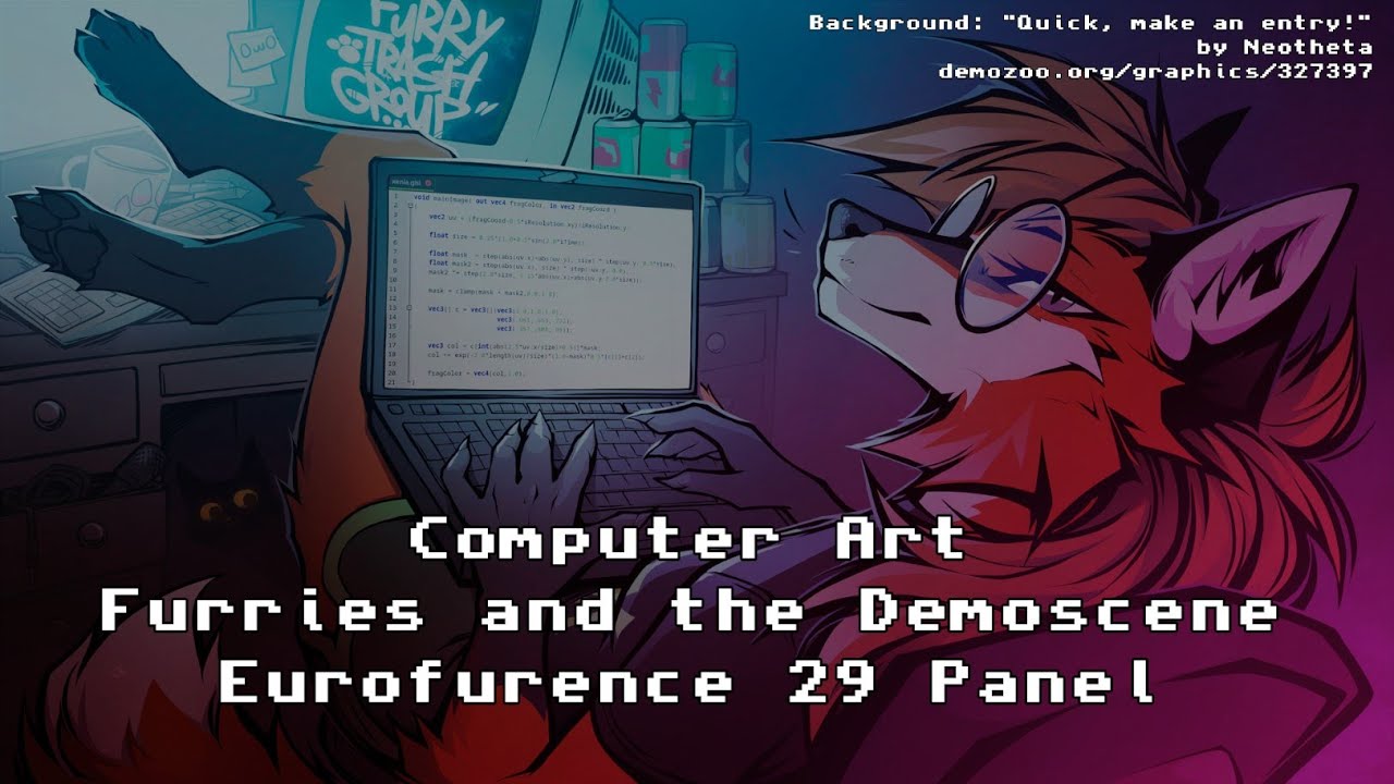 Eurofurence 29 - Furries and the Demoscene - YouTube