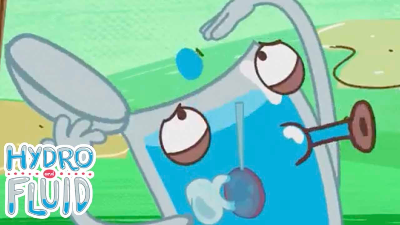 Pressure Friends Day | HYDRO and FLUID | Funny Cartoons for Children ...