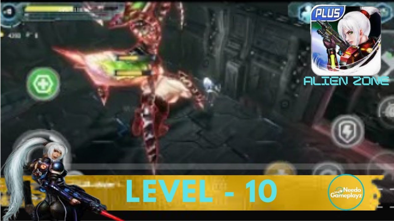 Alien zone plus level 10 | Alien zone plus gameplay | Alien Shooter ...