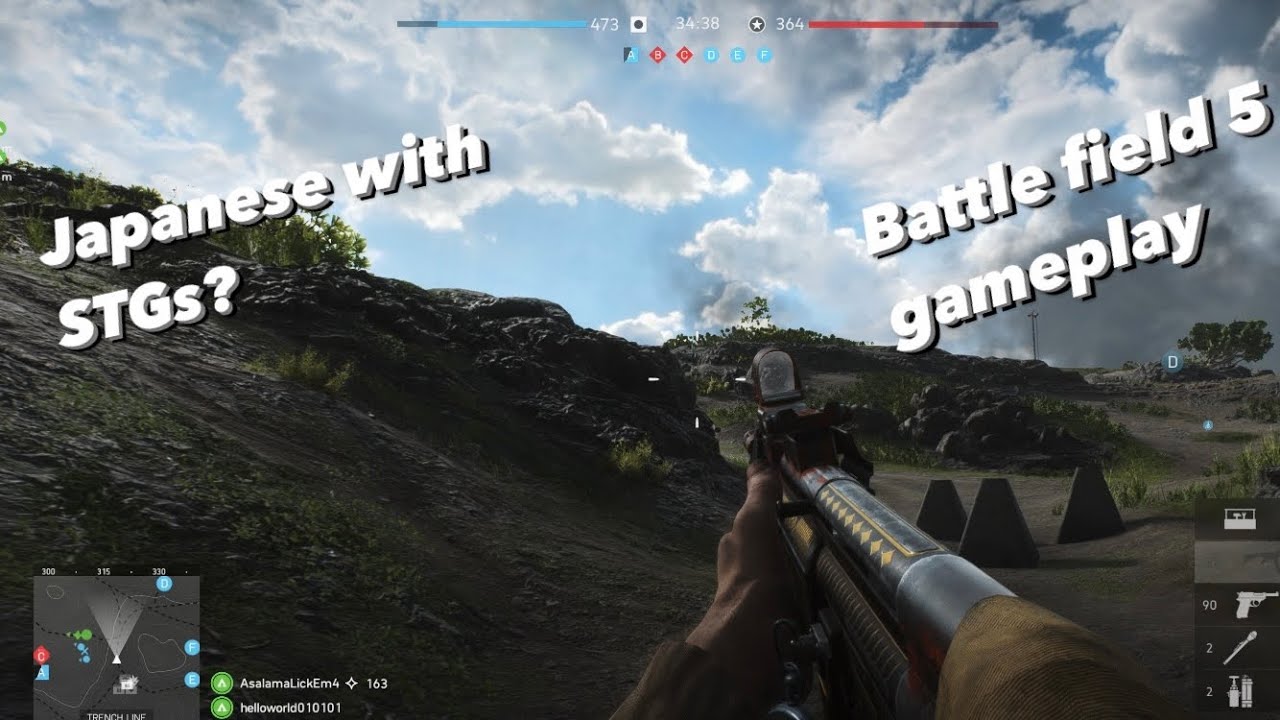 Japanese with STG’s?? Battlefield V (conquest) - YouTube