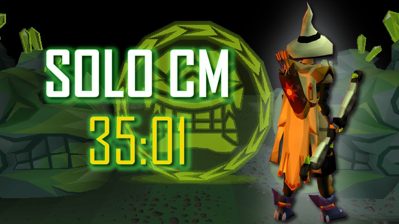 OSRS Solo Chambers of Xeric Challenge Mode (35:01) | Chill Max Gear Run ...