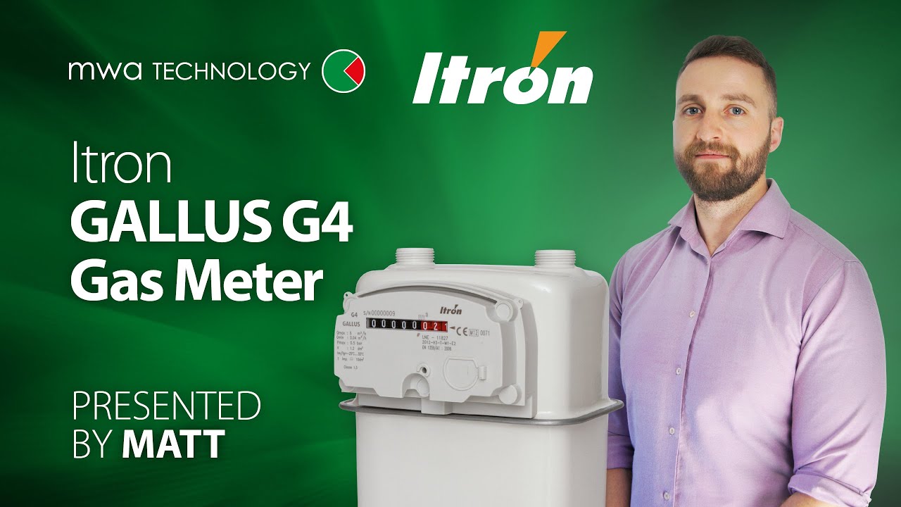 Matt presents the Itron Gallus G4 Gas Meter - YouTube