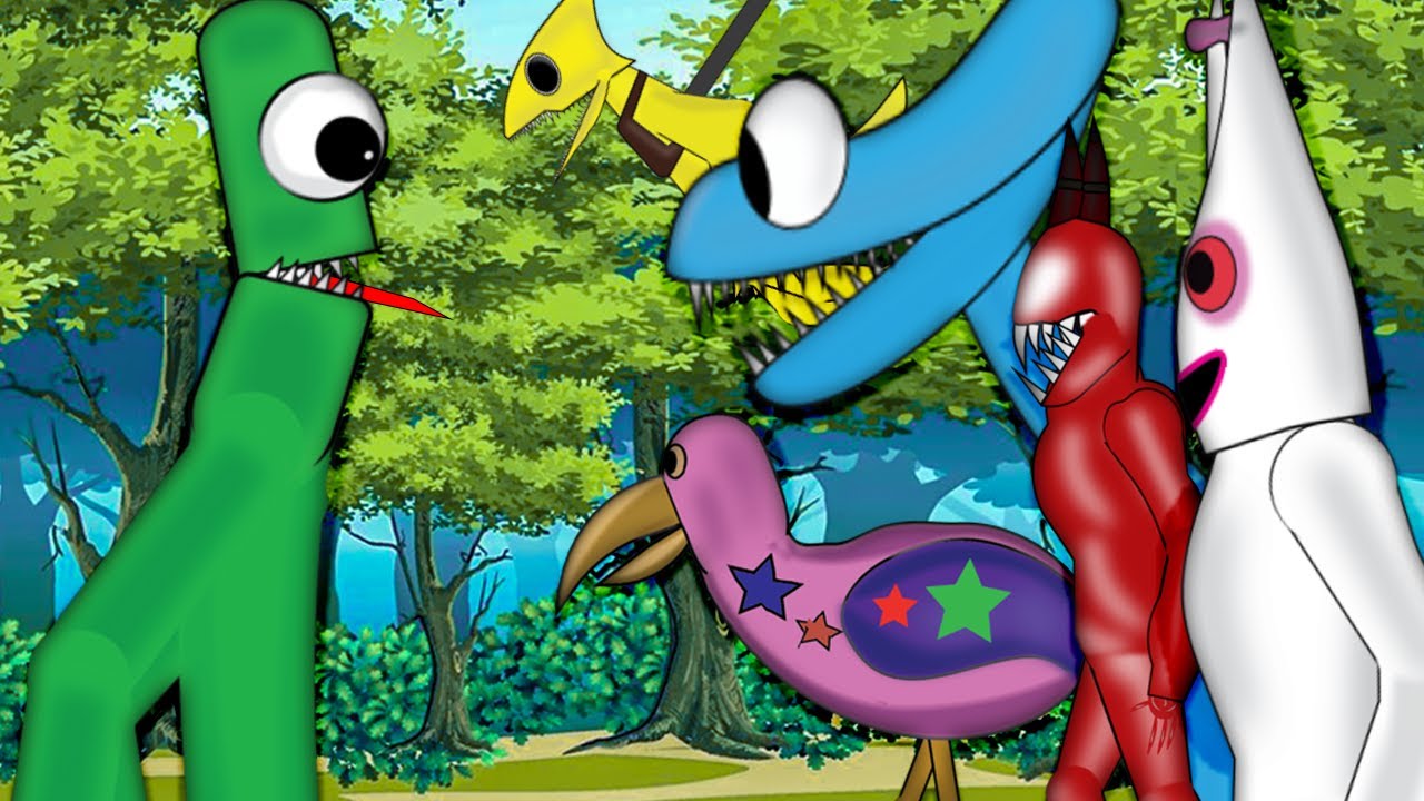 Garten of banban , banbaleena Bittergiggle, Criminal buckets VS MONSTER ...