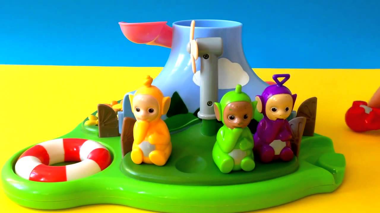 Teletubbies Slide Playset تلتبيز - YouTube