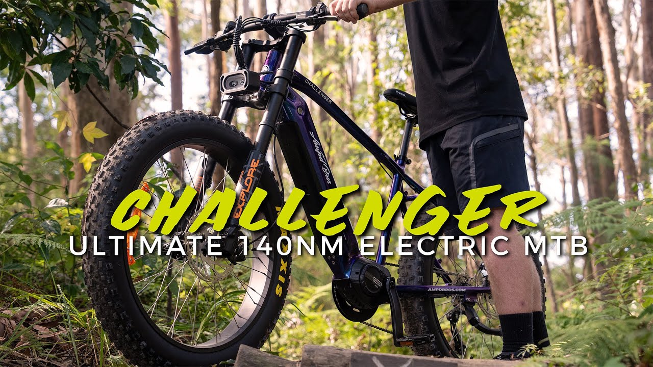In Focus - CHALLENGER MKII Electric Bike - Ultimate 140Nm Mid Drive Fat ...