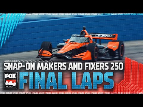 FINAL LAPS: Pato O'Ward wins second race of day with Snap-on Makers and Fixers 250 🏁 INDYCAR on FOX