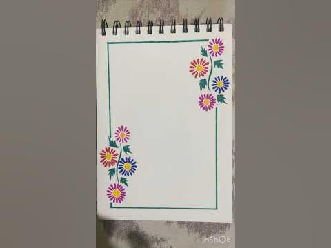 Front page design for school projects| Cover page design #art # ...