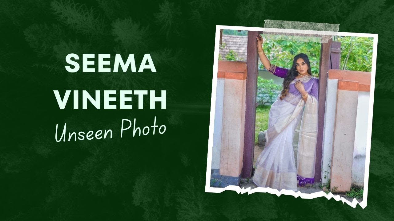 Seema Vineeth's Unseen Old Photo | Transgender Makeup Artist - YouTube