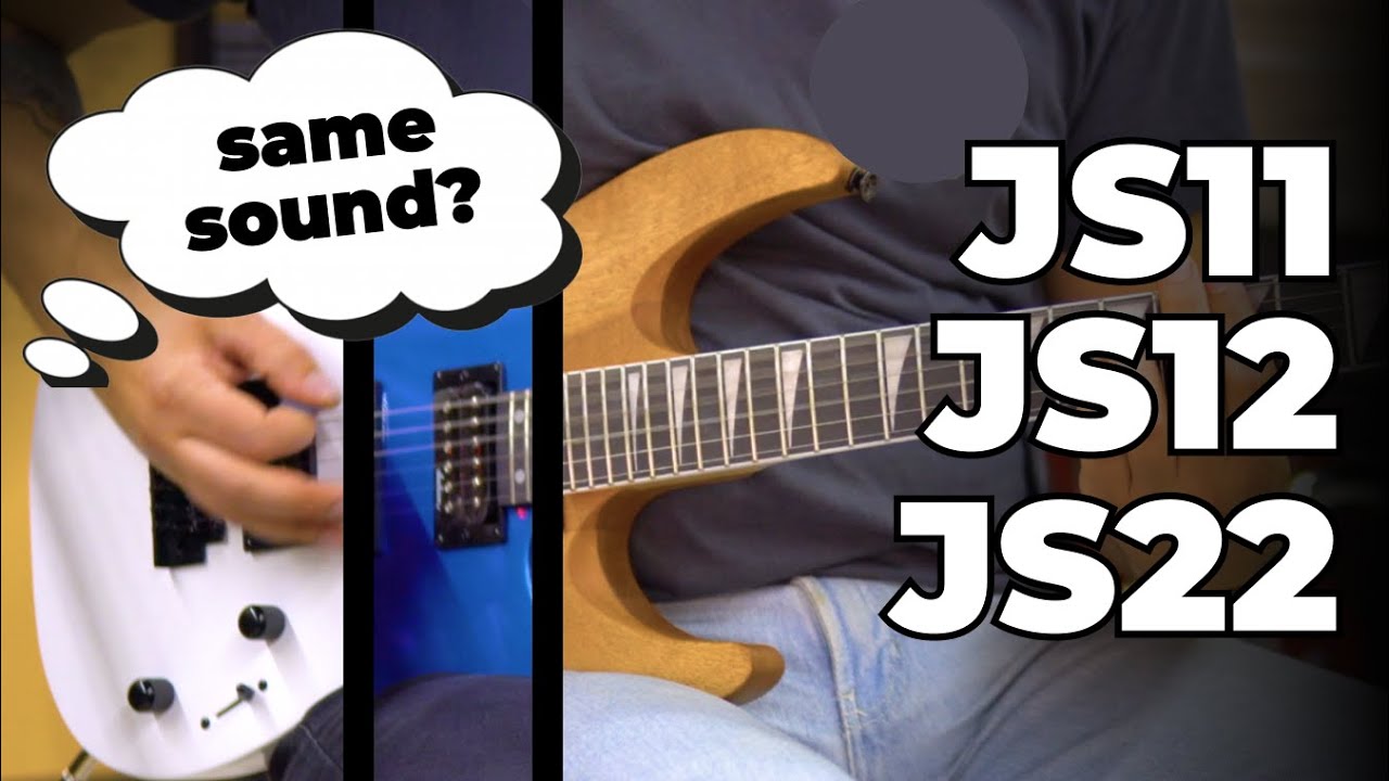 Do Jackson JS11, JS12, JS22 sound... the same? - YouTube