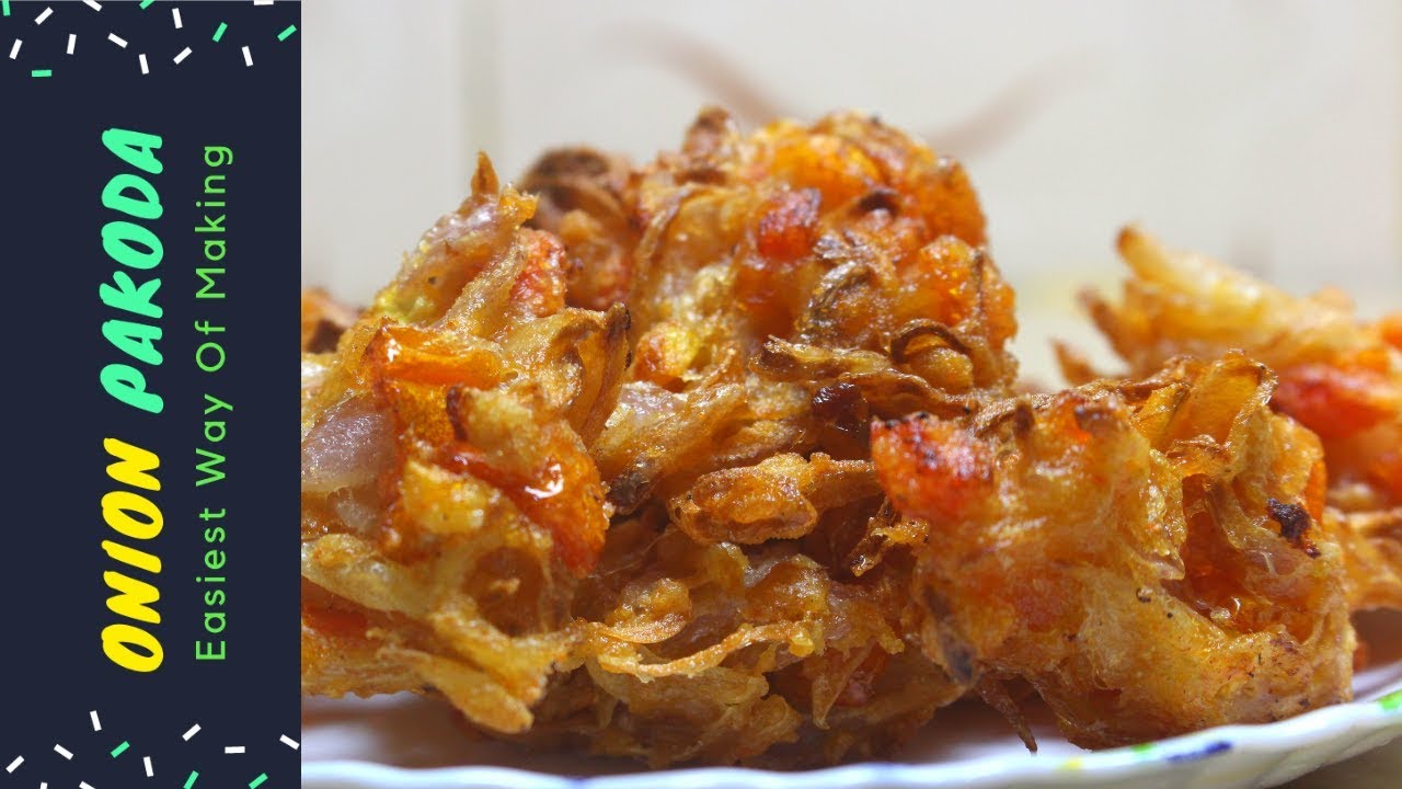 Onion Pakoda Indian Style || Instant and Easy Recipe || Way to Kitchen ...