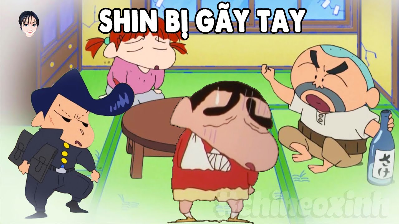 Shin Bị Gãy Tay | Shin Cậu Bé Bút Chì Tổng Hợp Tập Mới Hay Nhất Phần ...