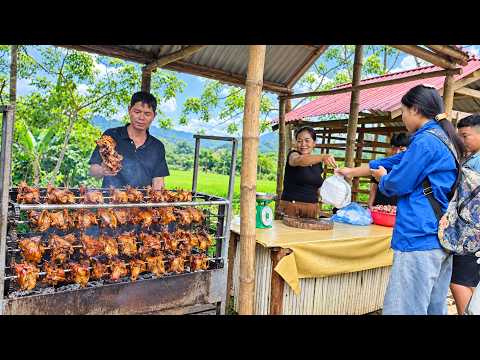 KONG NHAT and Mouth-Watering Grilled Pig Ears with the Journey of Moving the Grocery Store