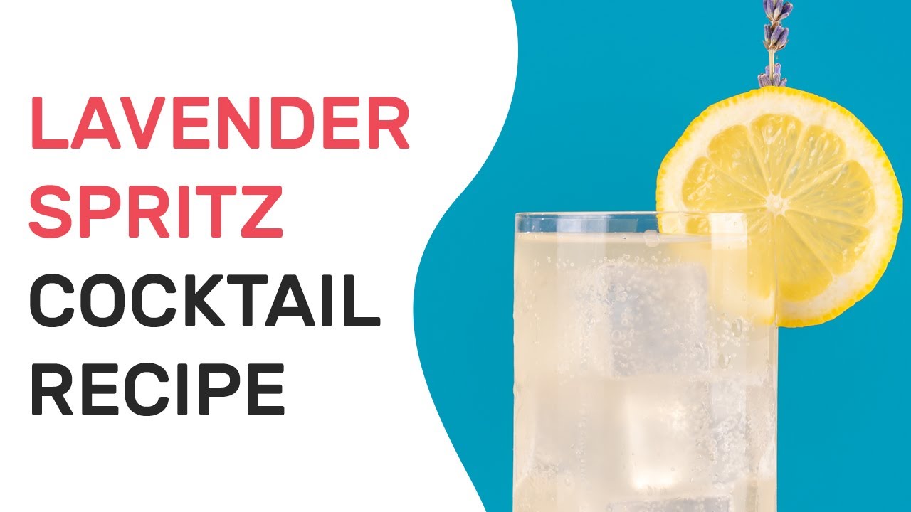 Lavender Spritz Cocktail Recipe - YouTube