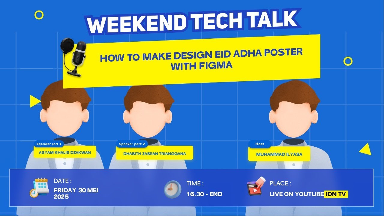 WTT eps 28, "How to make design Eid Adha poster with figma" - YouTube