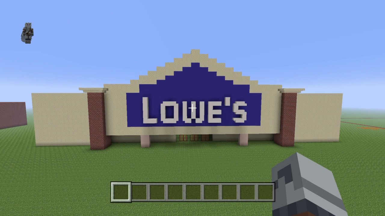 Minecraft Tutorial: How To Make Lowe's! - YouTube