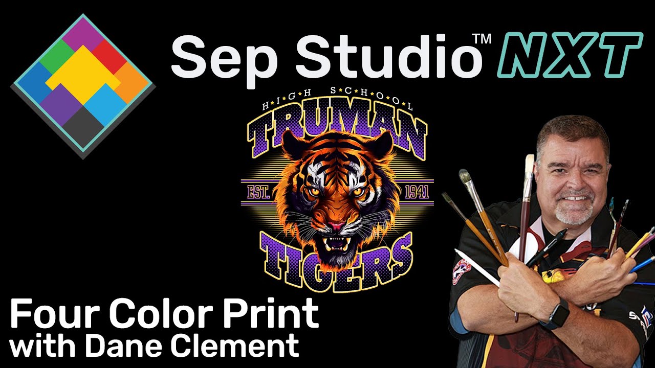 Separation Studio NXT - Print Like You've Got a Big Press - 4 Color Print - with Dane Clement ...