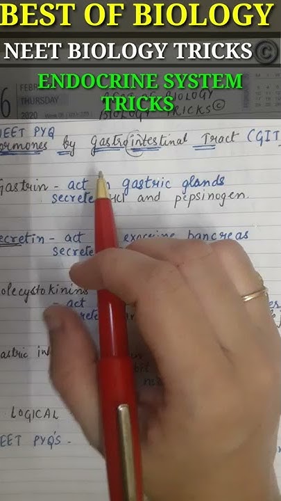 NEET BIOLOGY TRICKS #shorts - YouTube