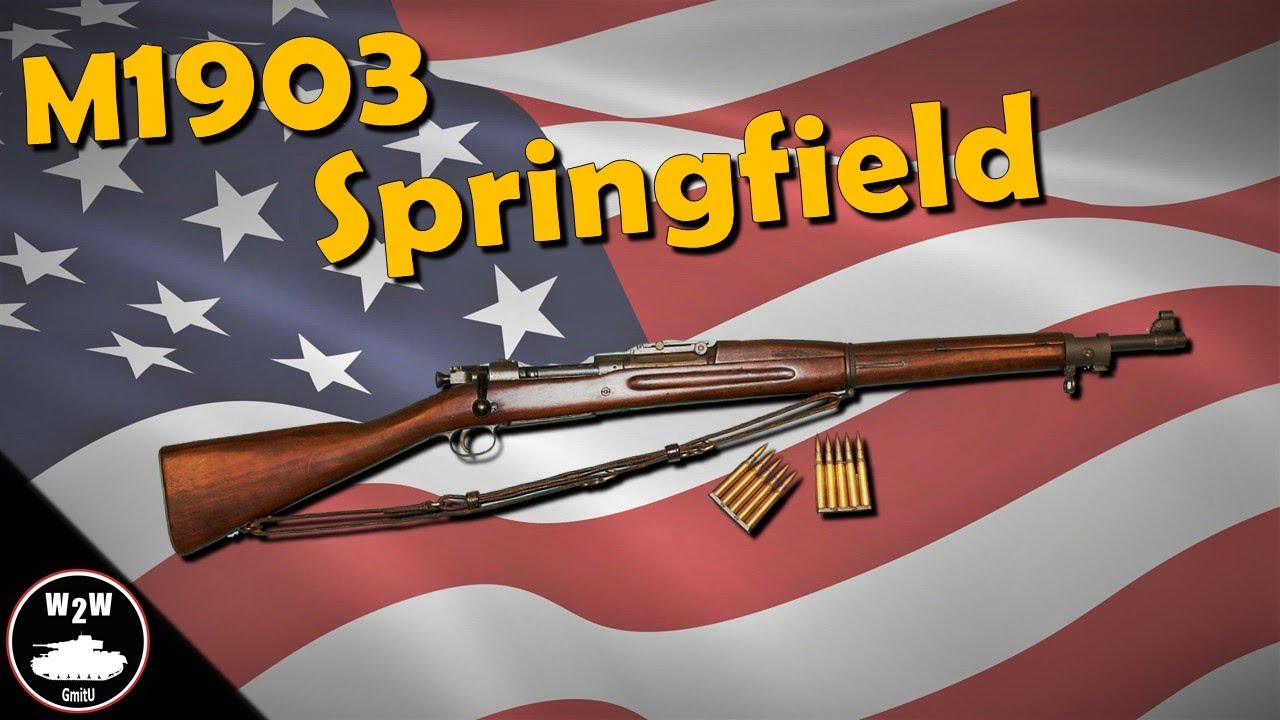 Springfield M1903 - Segunda Guerra Mundial - YouTube