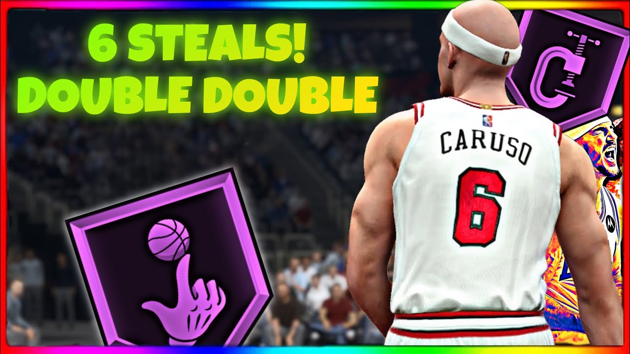 Ruby ALEX CARUSO is a HYBRID DEFENDER in NBA2K24 MyTEAM Salary Cap | BEST SALARY CAP LINEUP ...