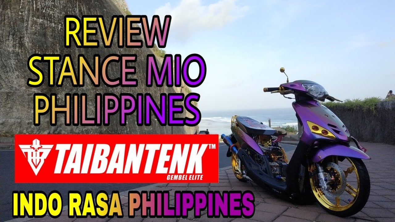 Review Modifikasi Stance Mio Philippines TAIBANTENK Full Glowing!!! # ...